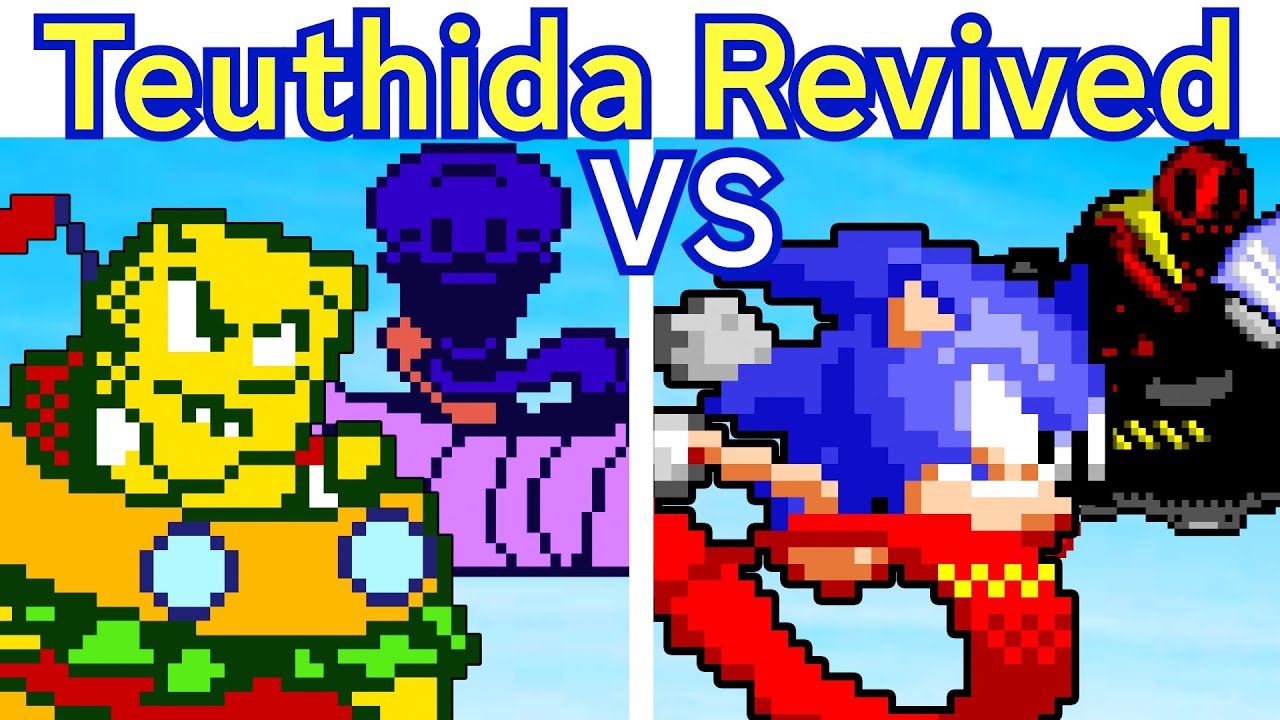 FNF VS TEUTHIDA REVIVED (Starved Squidward // Trident Terror Demo ...