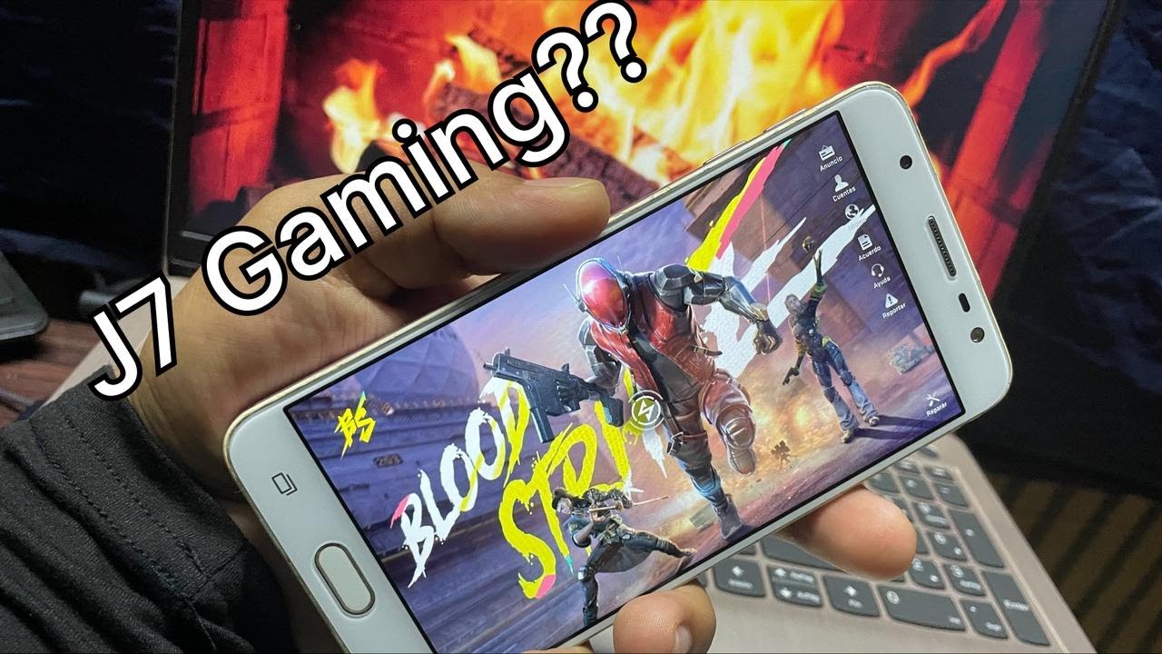 Probando Free Fire, BloodStrike y Mobile Legends en un Samsung J7 Prime ...