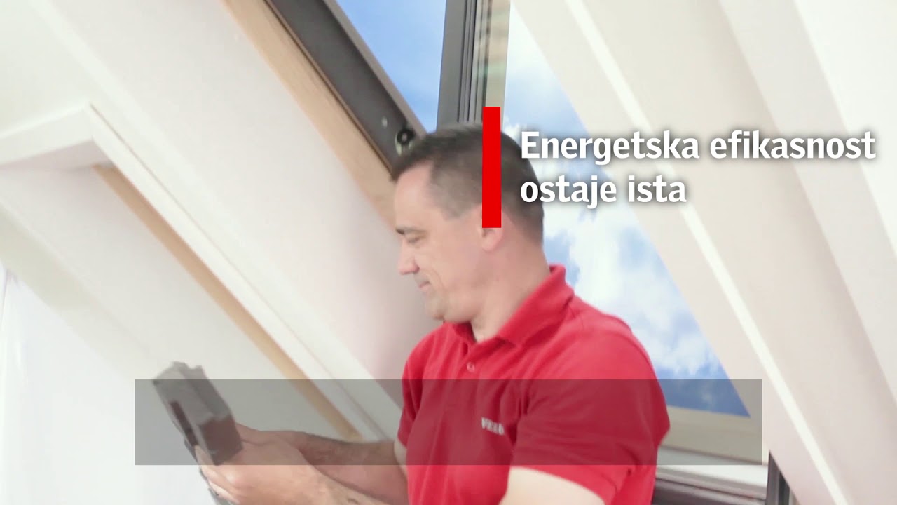 Ugradnja VELUX vanjske tende - YouTube