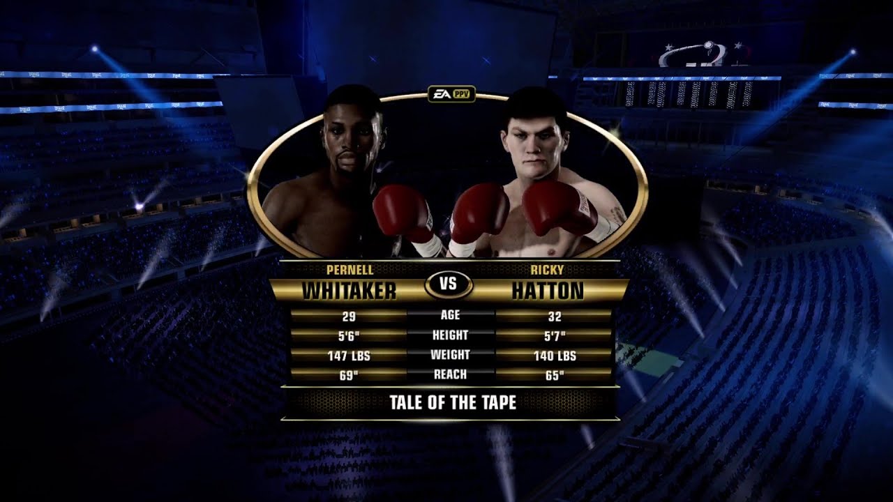 Pernell Whitaker VS Ricky Hatton - Fight Night Champion - YouTube