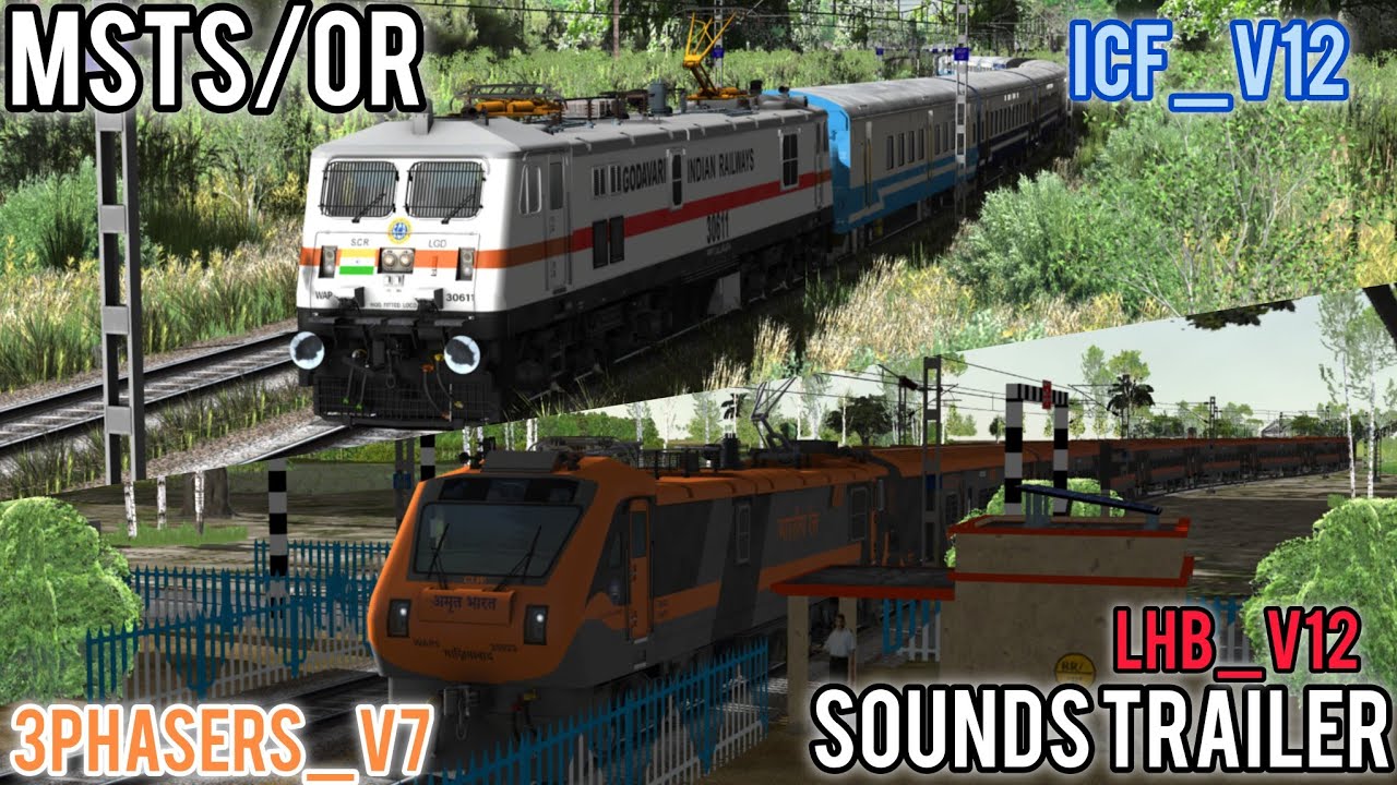 MSTS Sound Compilation || Track Sounds || Train Horns || Indian ...