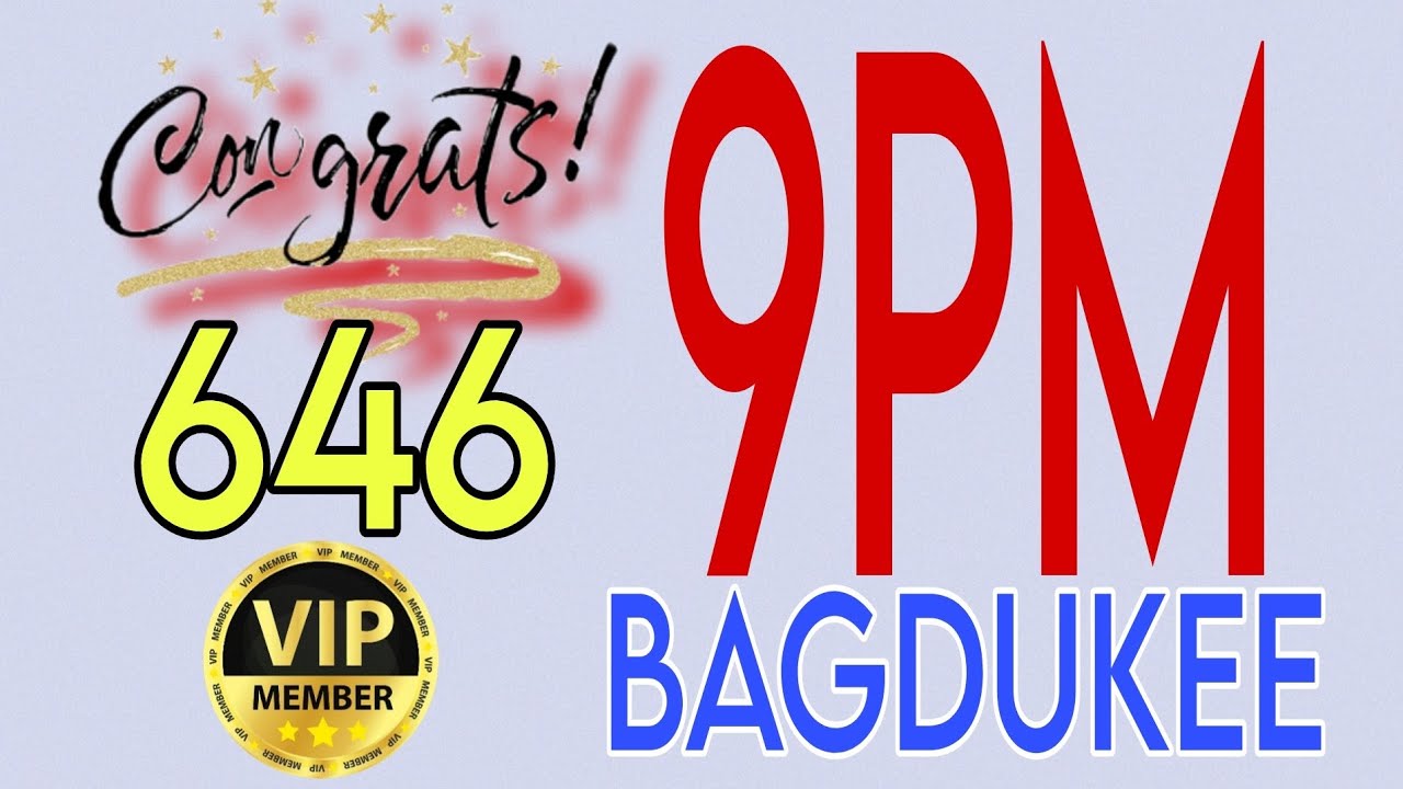 9PM BAGDUK Congratulations 646 Vip66 - YouTube