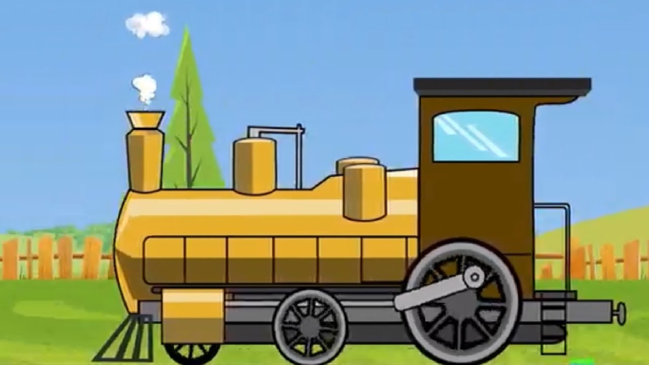 train | Formation & Uses Videos for Kids | Street Vehicles for Children ...
