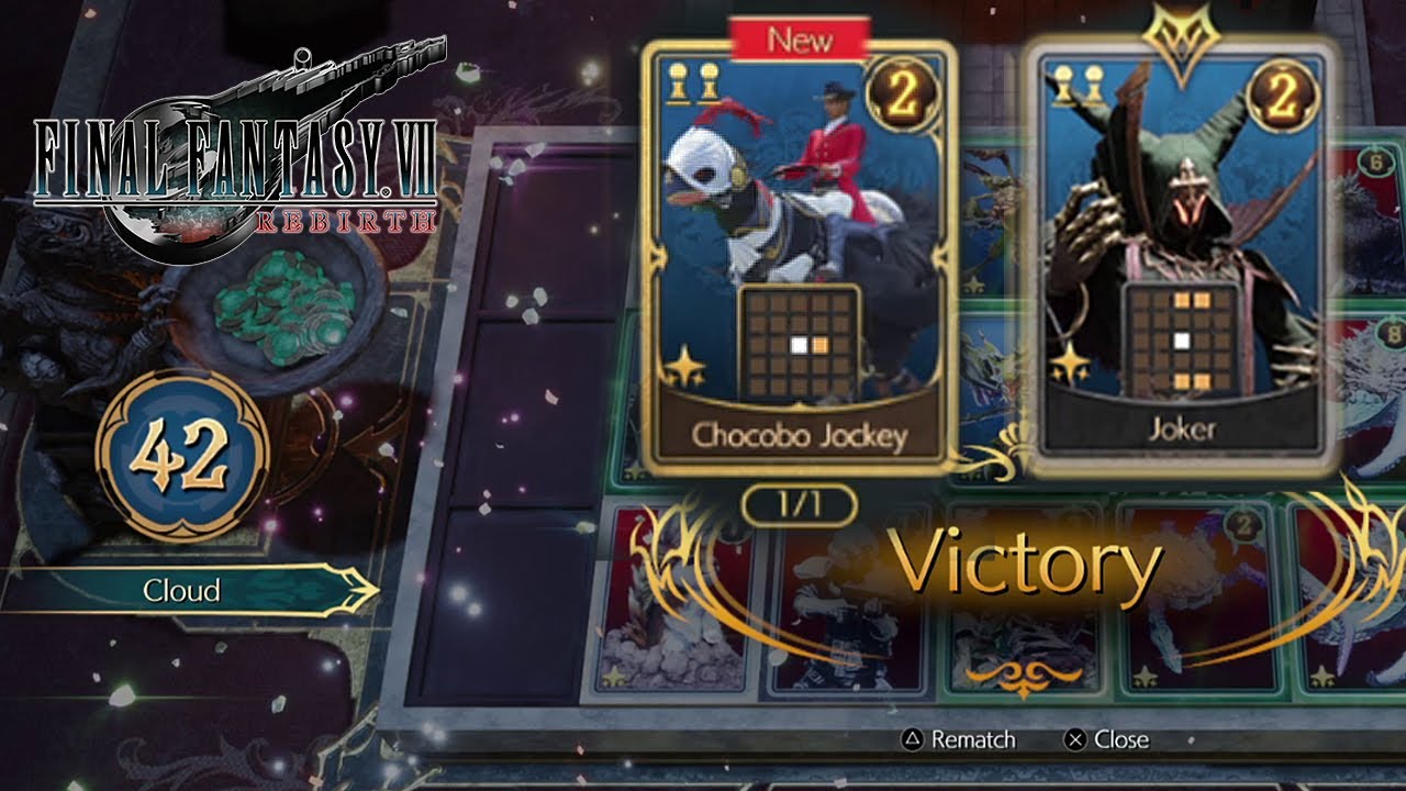 FF7 Rebirth: How to Win ANY Queen’s Blood Game - Best Deck & Strategy - YouTube