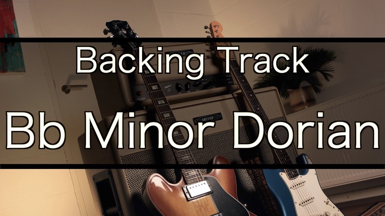 Backing track Bb minor Dorian | John Scofield Style - YouTube