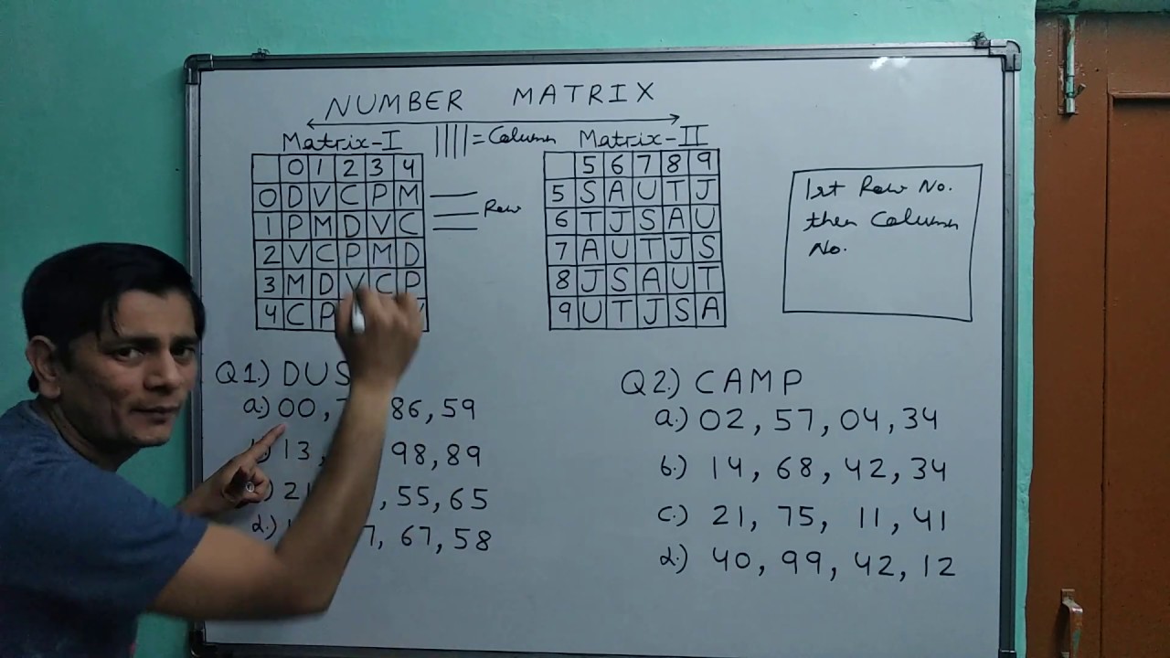 Number Matrix - YouTube