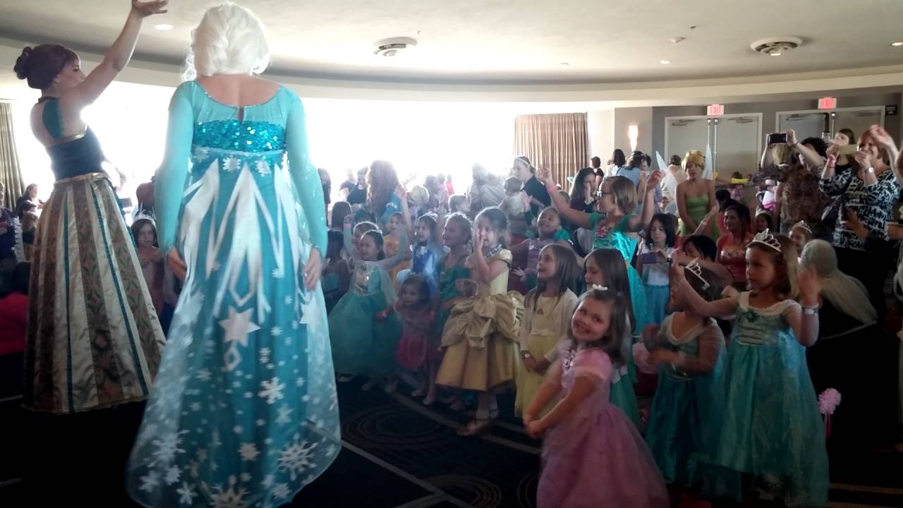 Let It Go performance at the Dream Parties Princess Ball in Kansas City ...