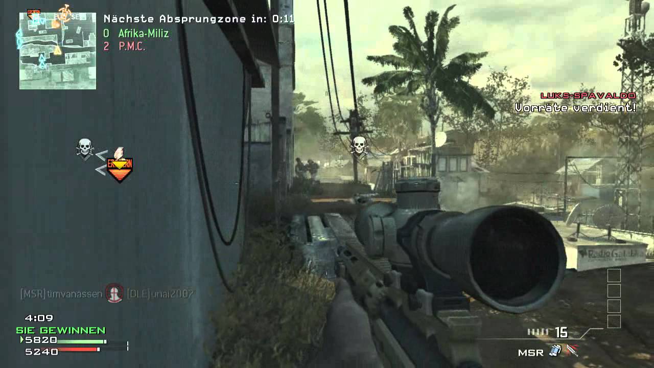 TRIPPLLEE!!! 3 in 1 Shot MSR| Call of Duty Modern Warfare 3 - YouTube