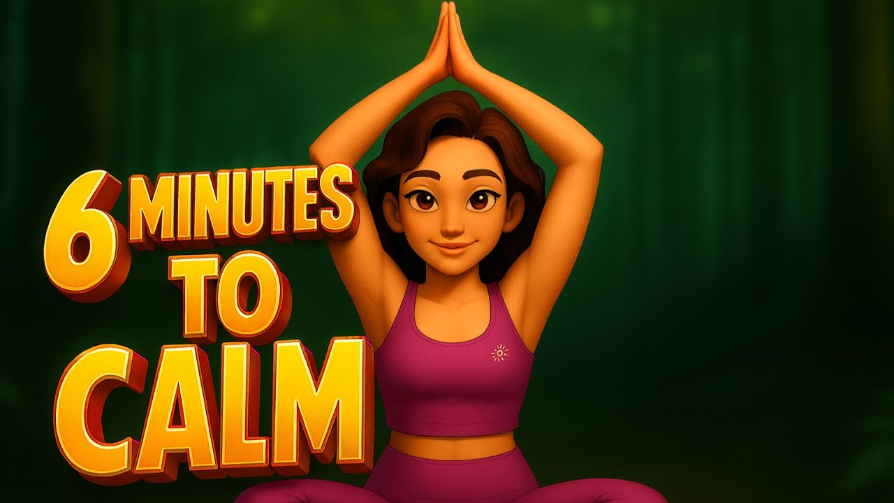 6 Minutes to Calm: The Ultimate Kids’ Yoga Reset - YouTube