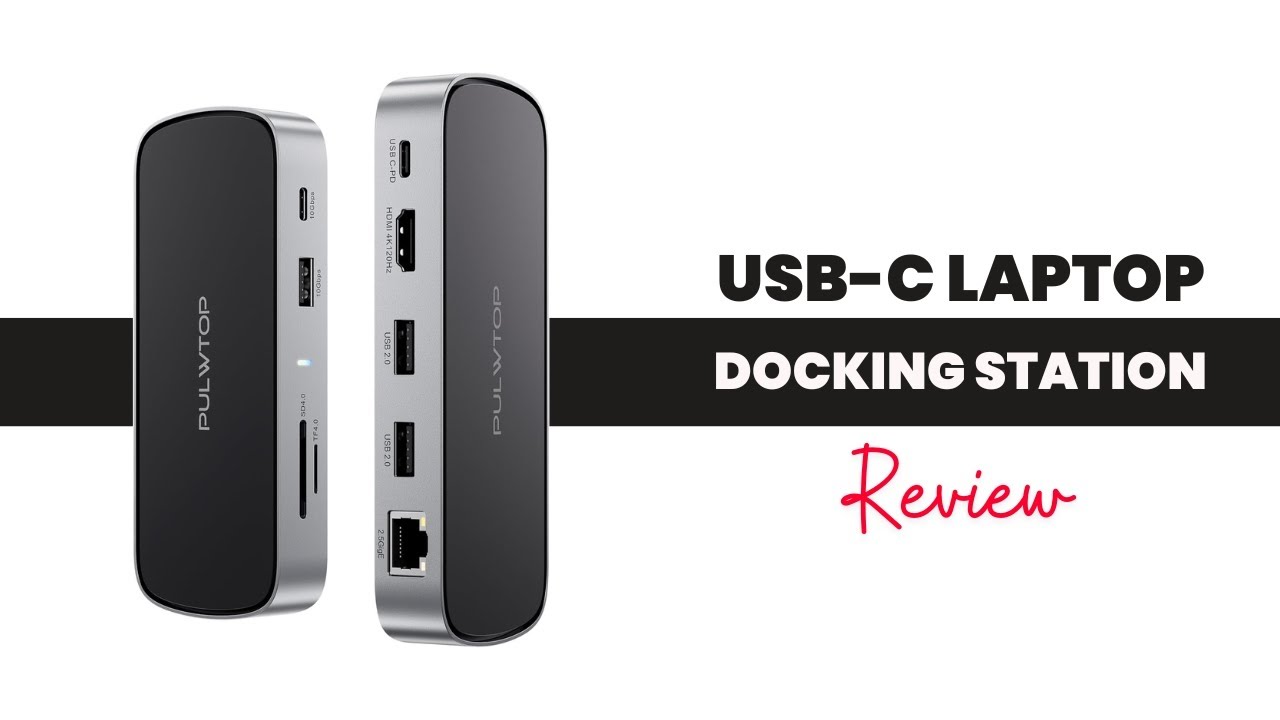 PULWTOP 9-in-1 USB C Mini Dock Review: Docking Station for MacBook ...