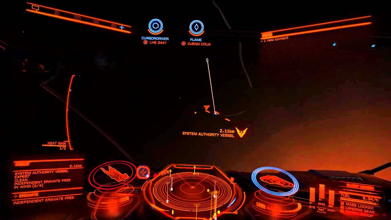 Elite: Dangerous. Crazy system authority. - YouTube