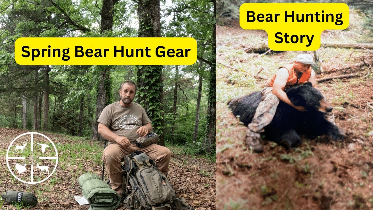 Spring Bear Hunt Gear ...... AND A Bear Hunt Story From 1997 - YouTube