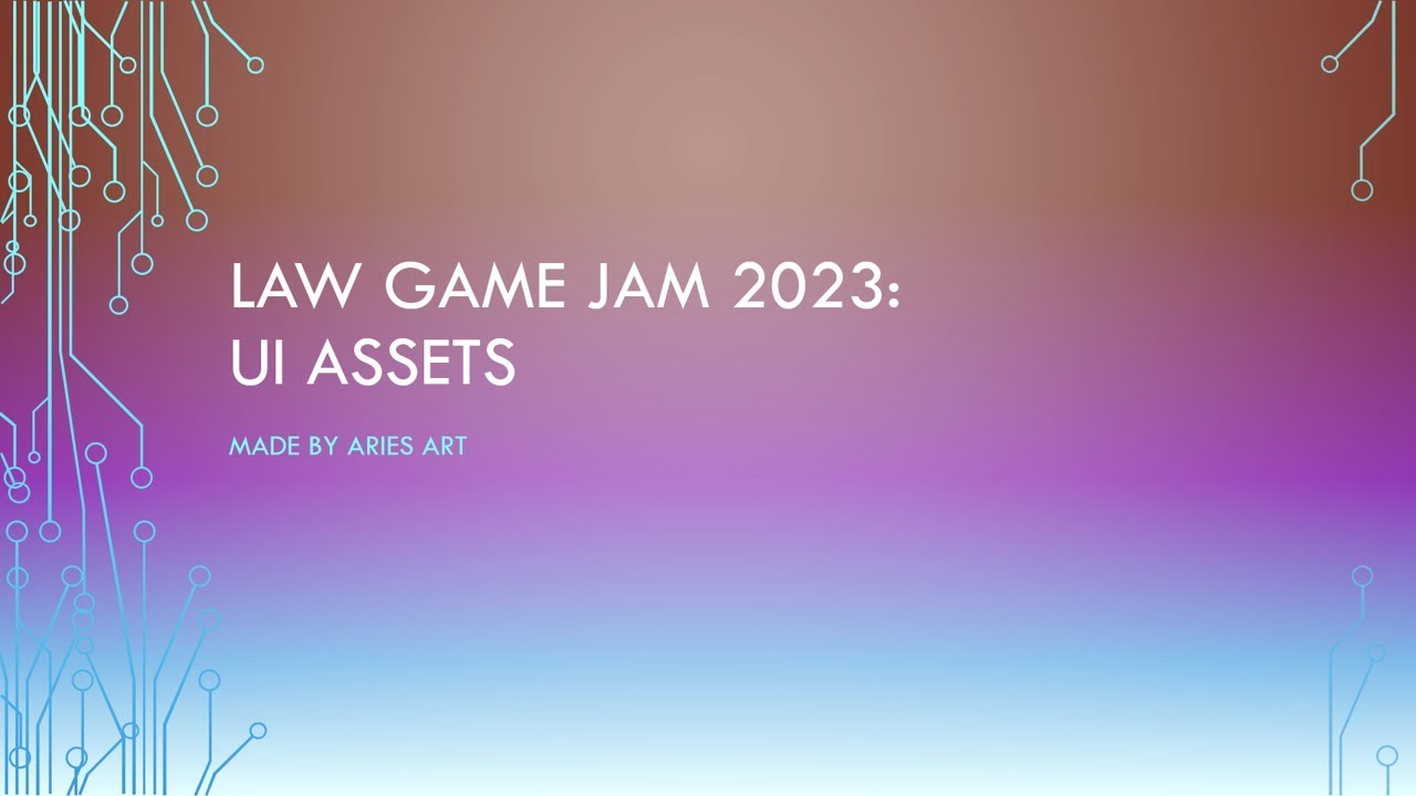 Game Jam UI Assets + Level Concept - YouTube