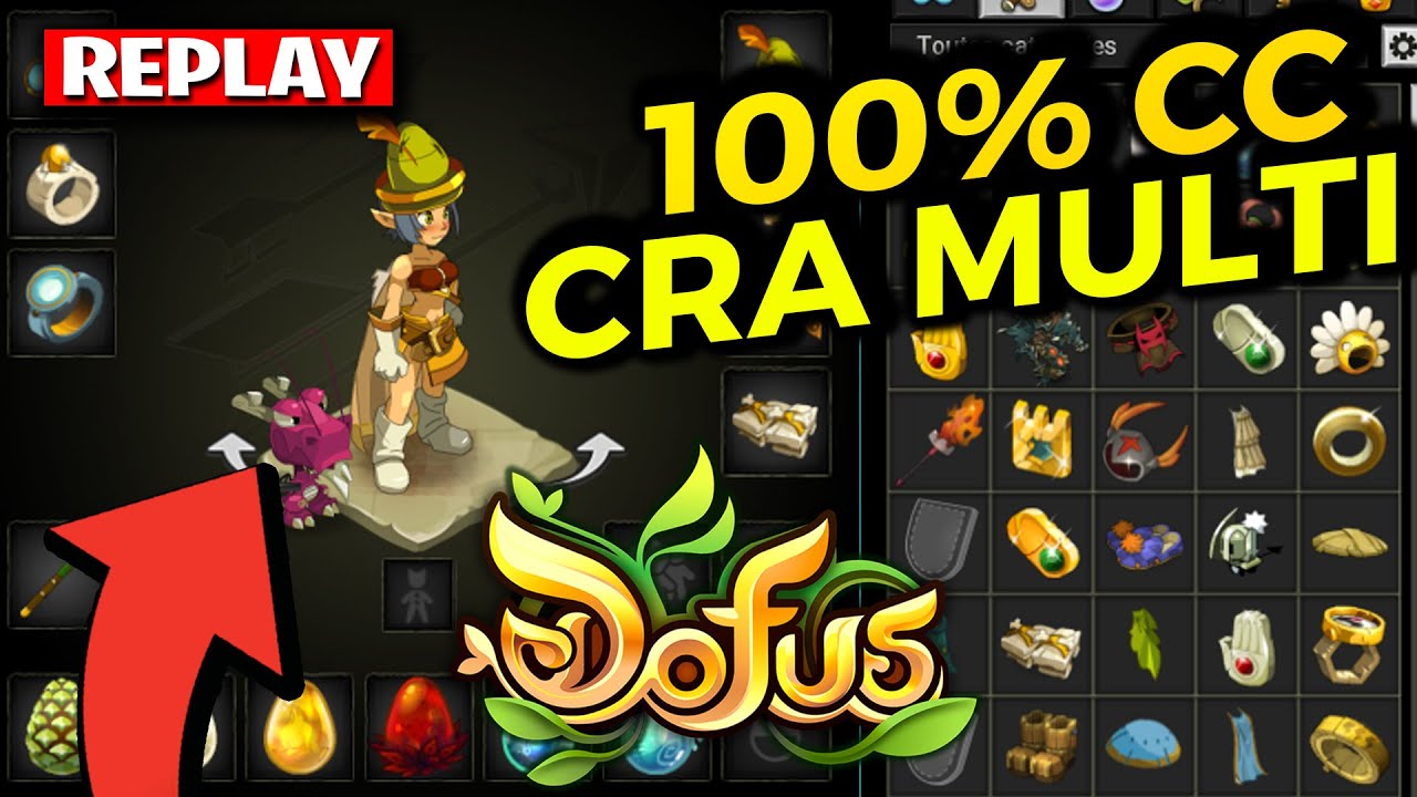 Le CRA MULTI 199 de DOFUS (complètement cheat) - YouTube