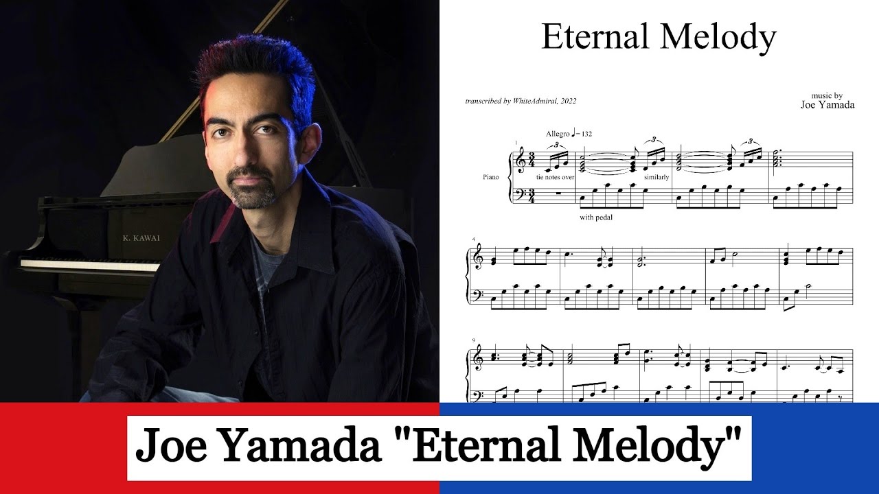 Eternal Melody - Joe Yamada - (piano solo) - YouTube