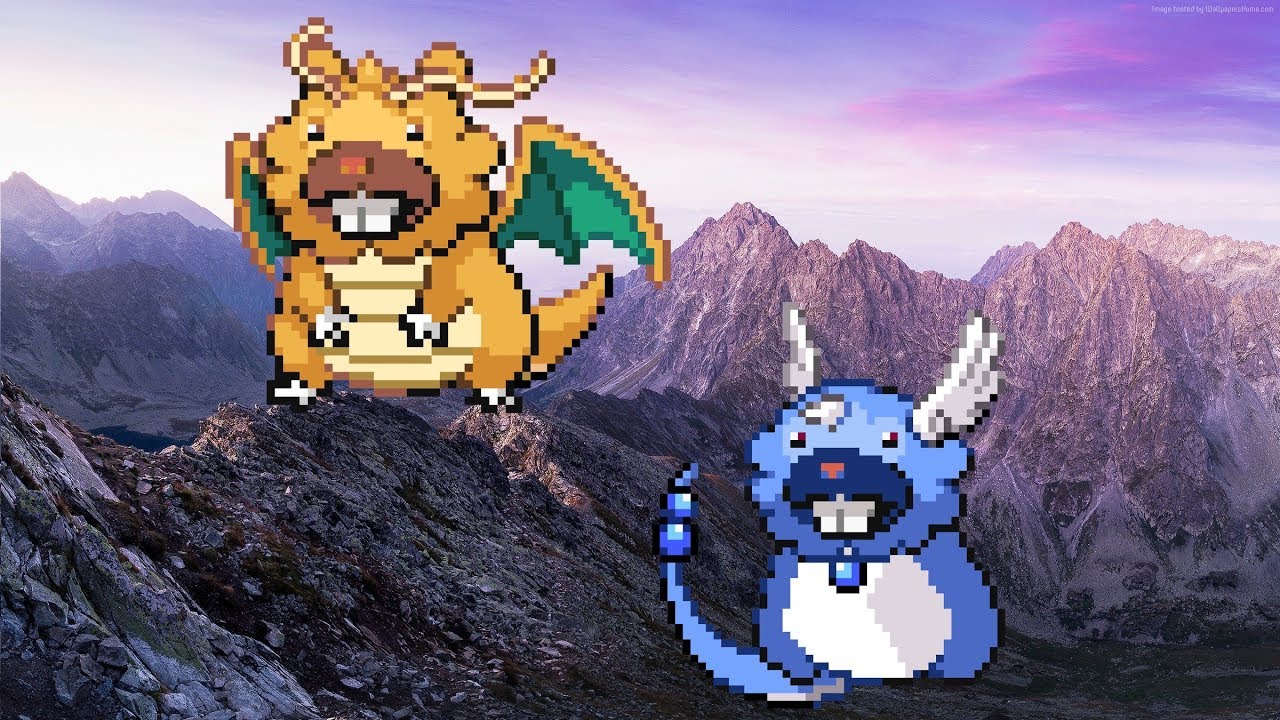 Pokemon Bidoof Version BTS: Dragonair and Dragonite - YouTube