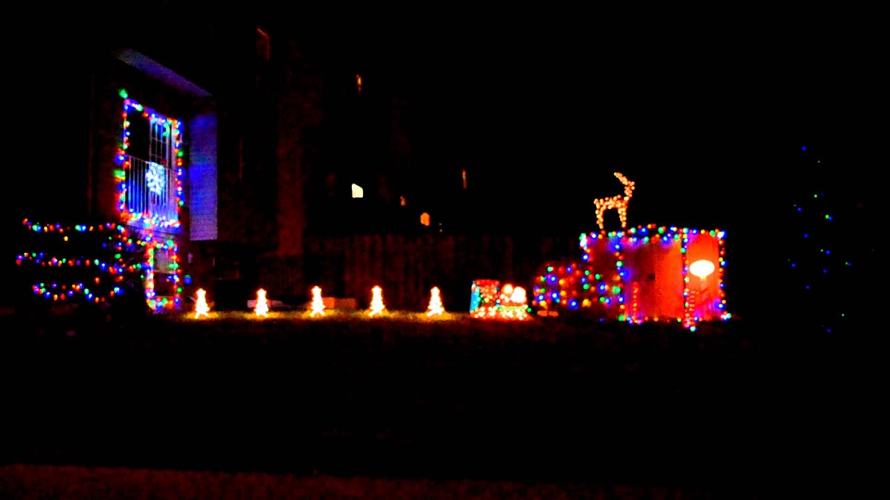 Raspberry Pi Lights - Up on the Housetop - YouTube