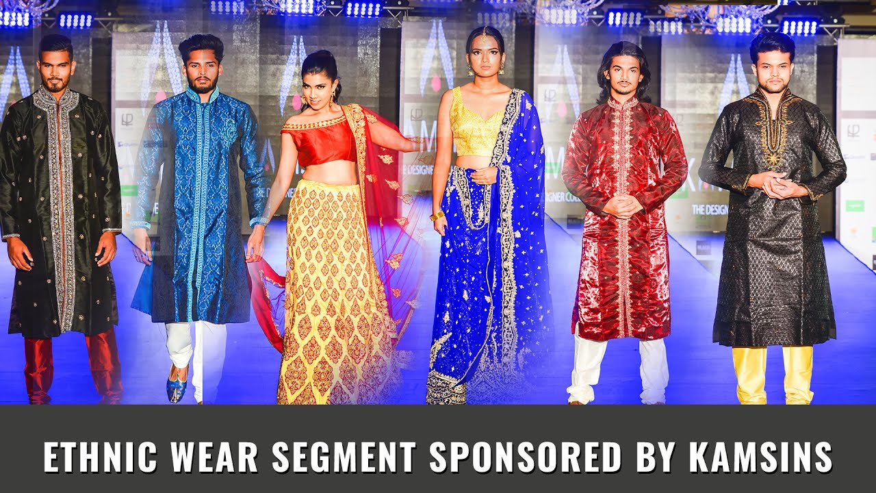 Ethnic Wear Segment sponsored by KAMSINS - YouTube
