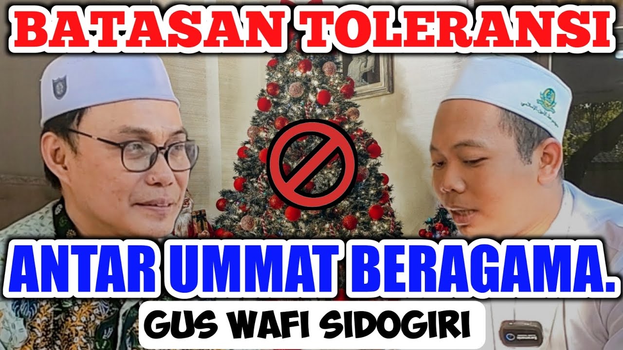 Batasan Toleransi Antar ummat Beragama,⁉️ || [PODCAST KH. AMIN RIFQY ...