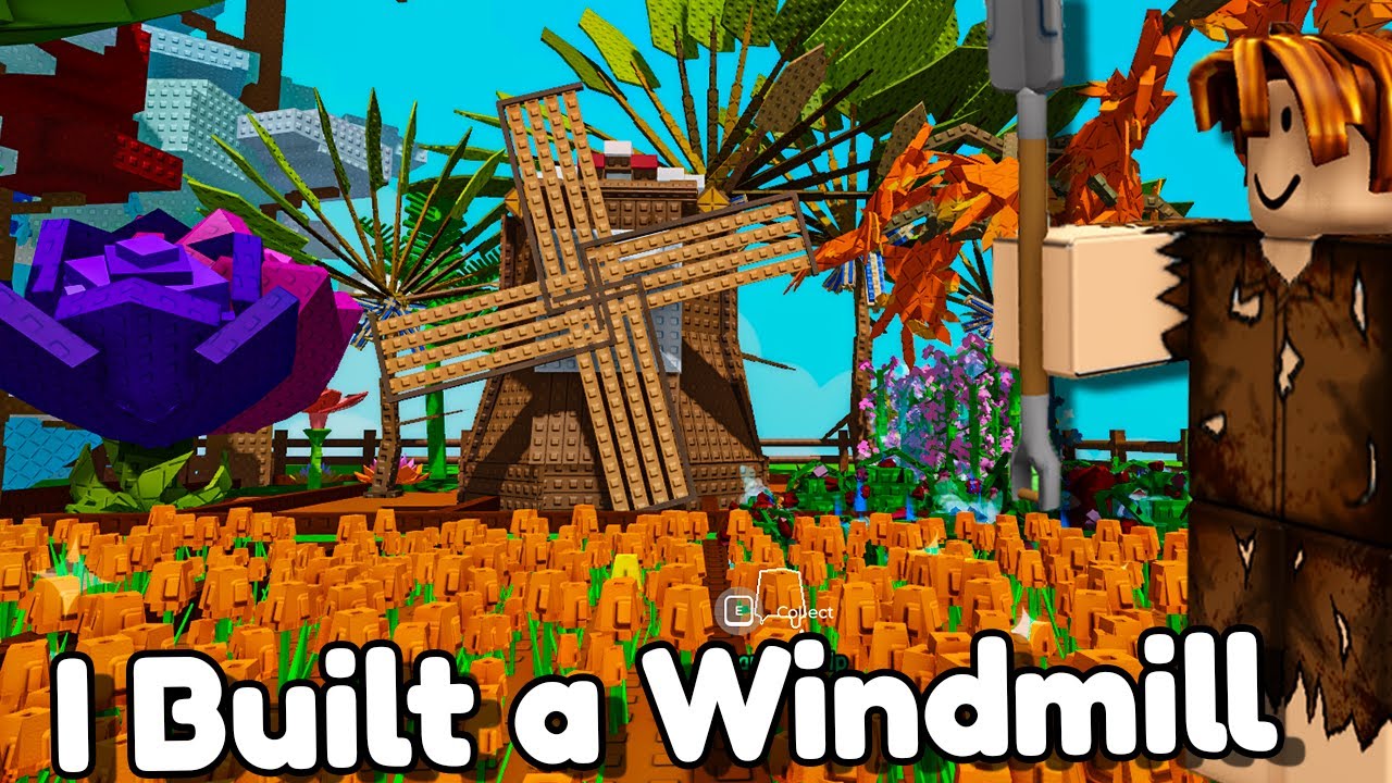 I Built the Ultimate Windmill in Grow a Garden - YouTube
