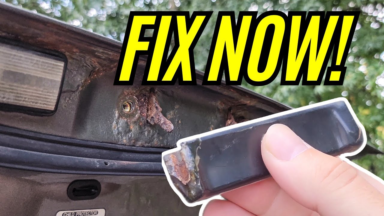 Rear Tailgate Hatch Latch Replacement // 100 Series Land Cruiser LX470 ...