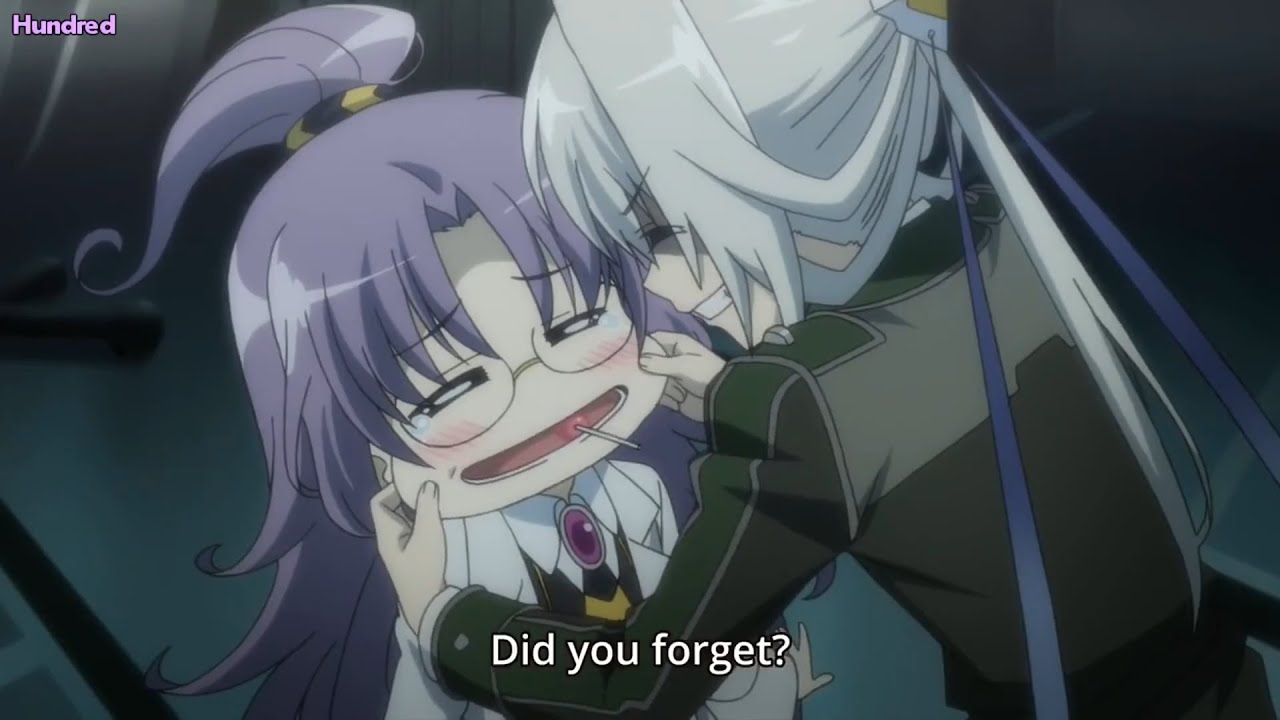 Cute cheeks in the anime - YouTube