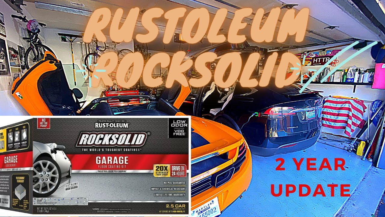 UPDATE: Rustoleum RockSolid Garage Floor Coating - Here's What It Looks ...