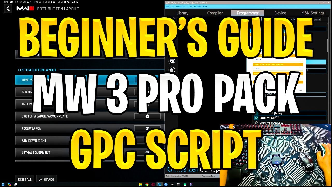 Beginner's Guide For MW3 Pro Pack Script - YouTube