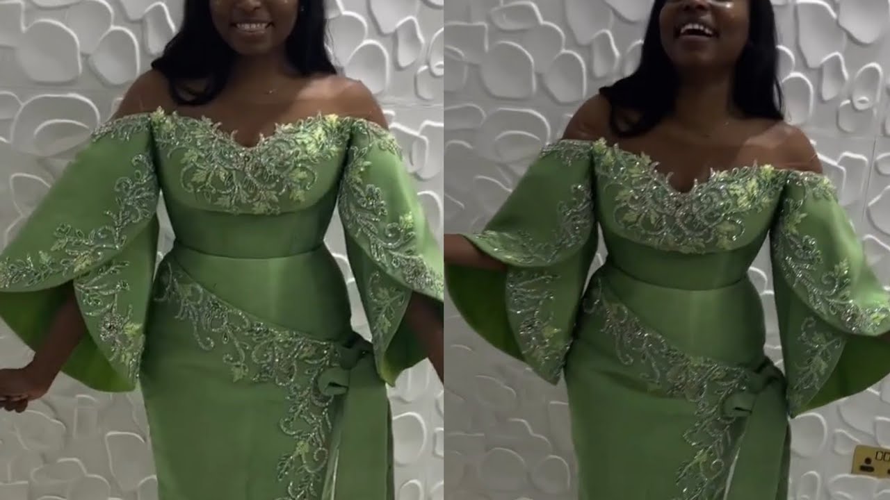 How to make a Structured Overlap Sleeve for an Off Shoulder Dress ...