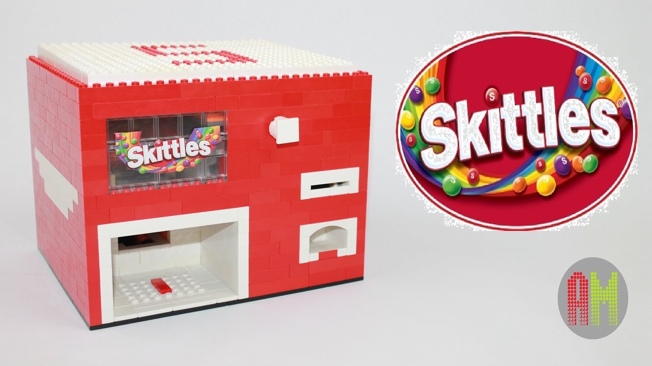 LEGO Skittles Bag Machine - YouTube