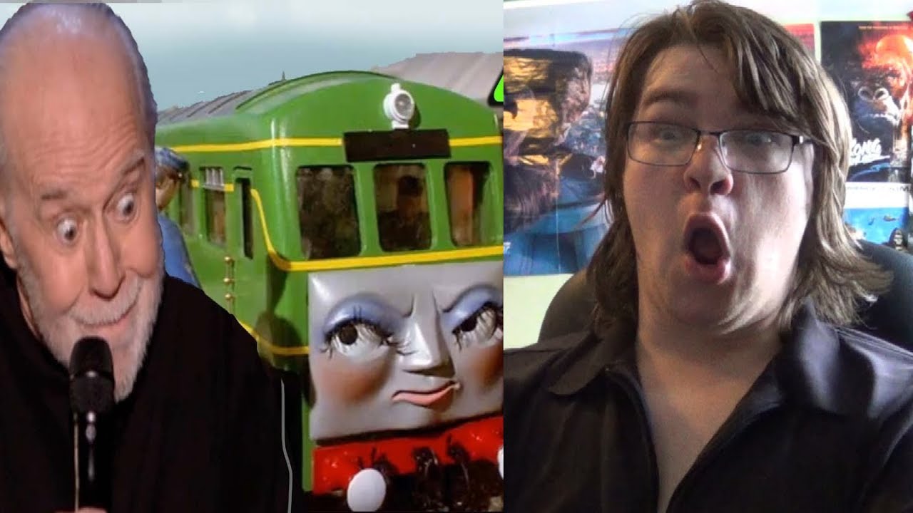 GEORGE CARLIN DUBS AND RUINS MY CHILDHOOD! Thomas The Tank Engine Dub Vol. 4 Reaction! - YouTube