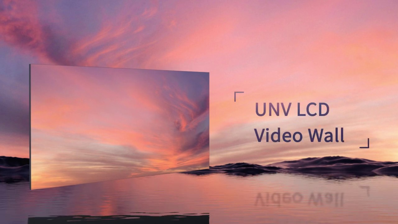 UNV LCD Video Wall - YouTube