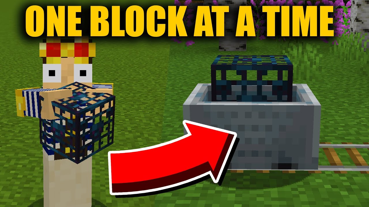 Minecraft April fools makes so many things Possible... - YouTube