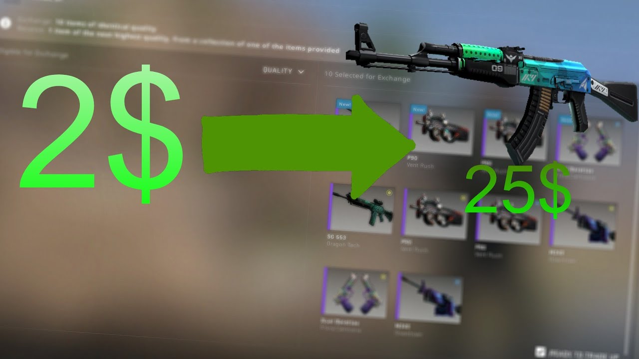AK-47 | Ice Coaled Trade ups grind - YouTube