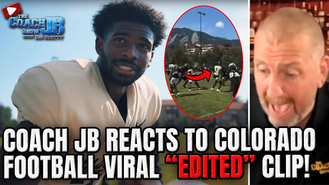 COACH JB REACTS TO COLORADO FOOTBALL VIRAL "EDITED" CLIP! | THE COACH ...