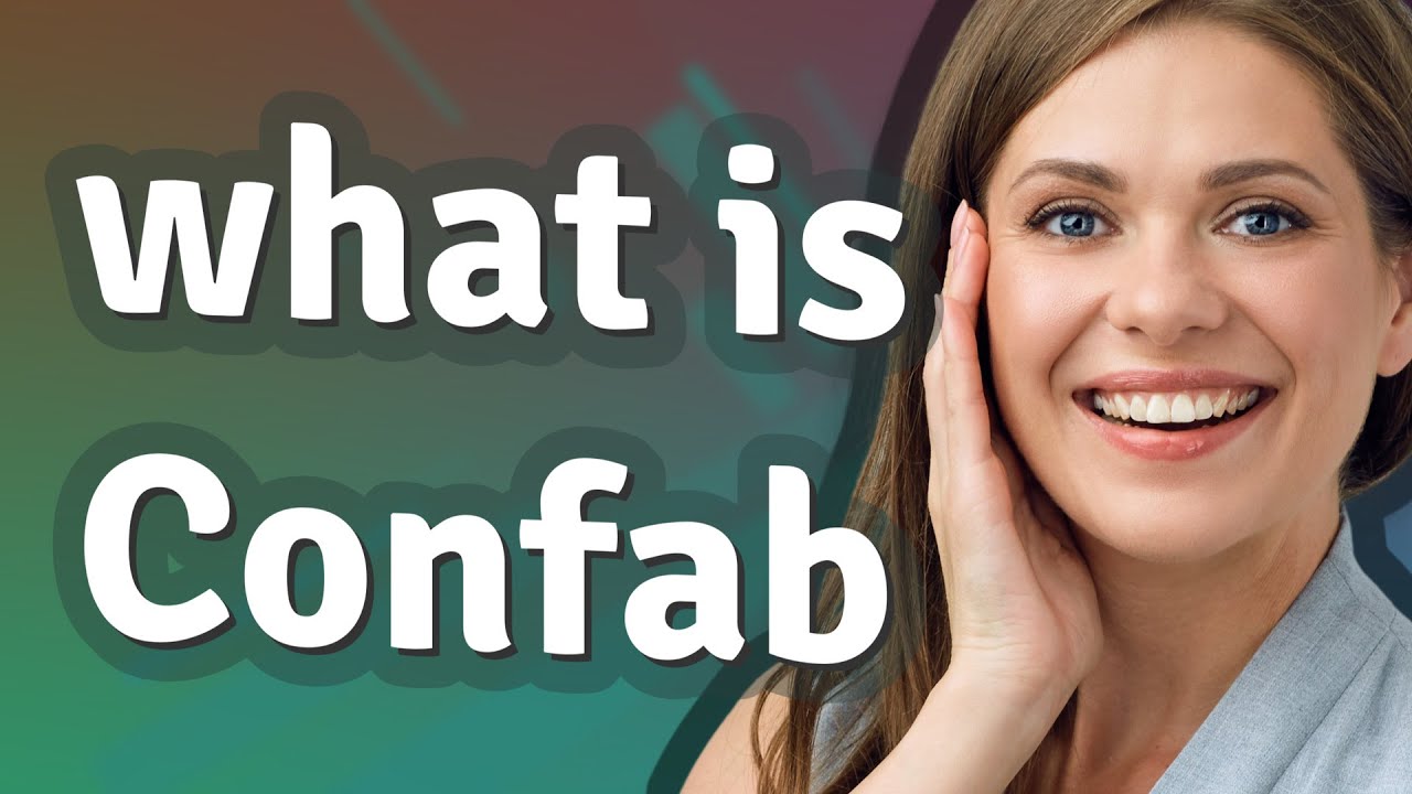 Confab | meaning of Confab - YouTube