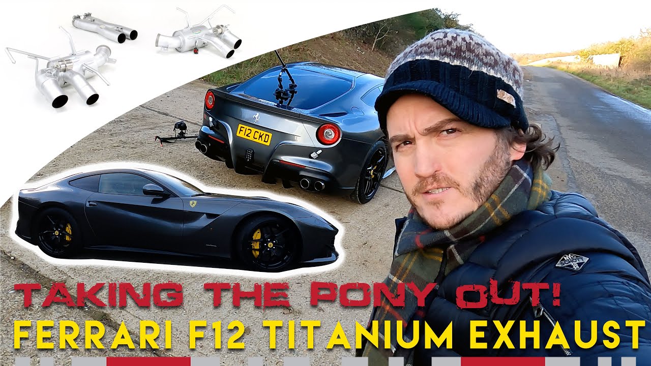 Ferrari F12 Titanium Exhaust V12 Sound by QuickSilver - YouTube