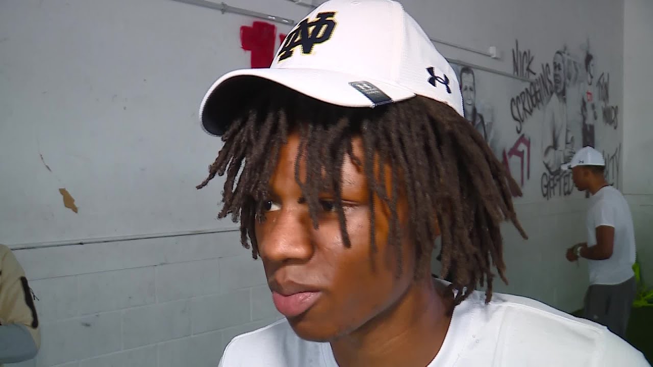 North Side's Tae Tae Johnson full interview on Notre Dame commitment 6 ...