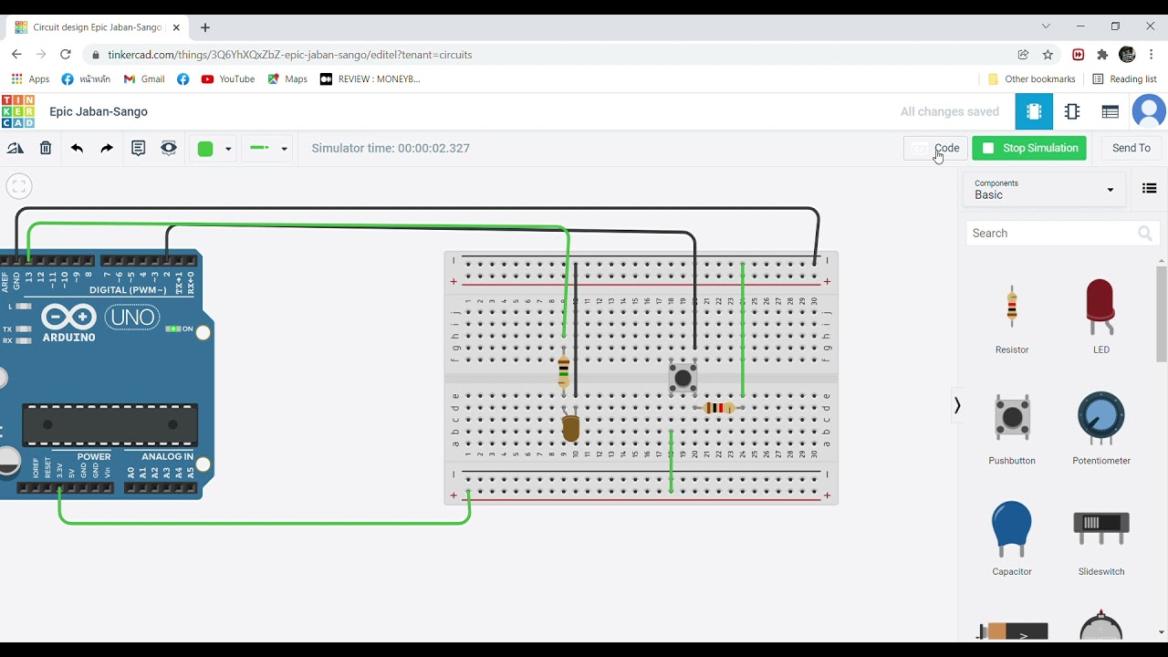 LAB1 Switch and LED before - YouTube