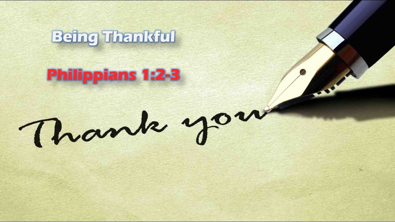 Being Thankful - Sunday Sermon 8/27/23 - YouTube
