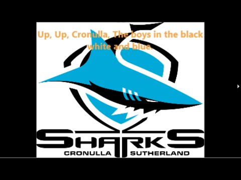 Cronulla Sharks theme song (Lyrics) NRL Sing-A-Long - YouTube