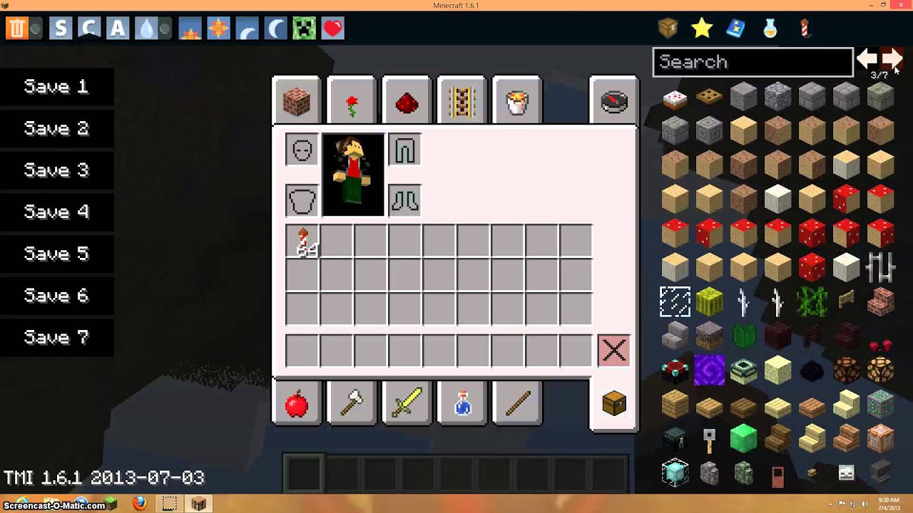 Minecraft Mod Showcase : TMI - YouTube