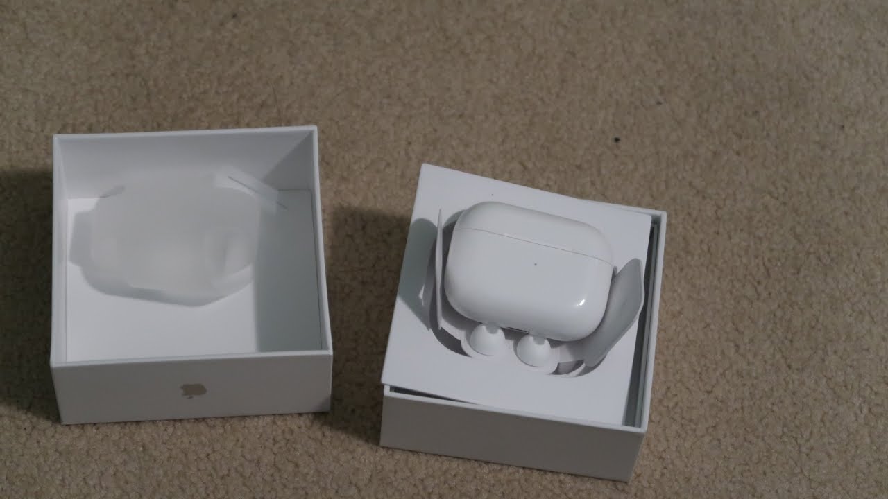 APPLE AIRPOD PRO UNBOXING/REVIEW $100 STEALL SEALED - YouTube