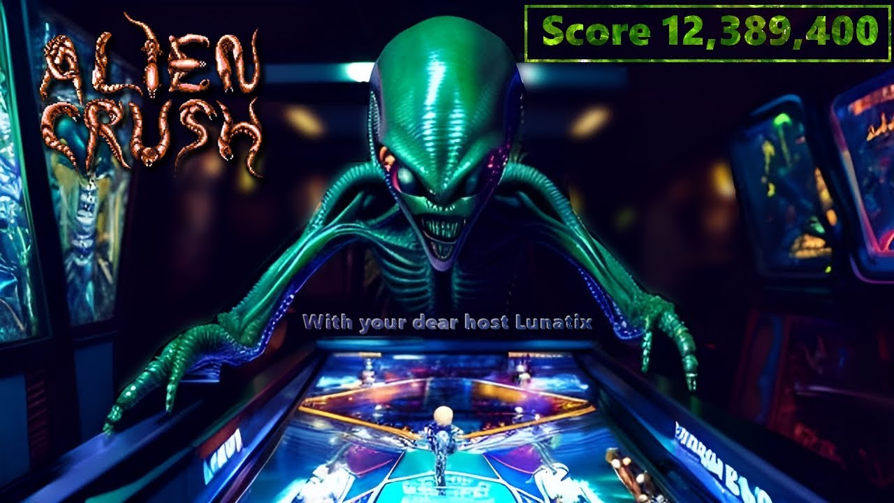 Alien Crush - Score 12,389,400 - YouTube