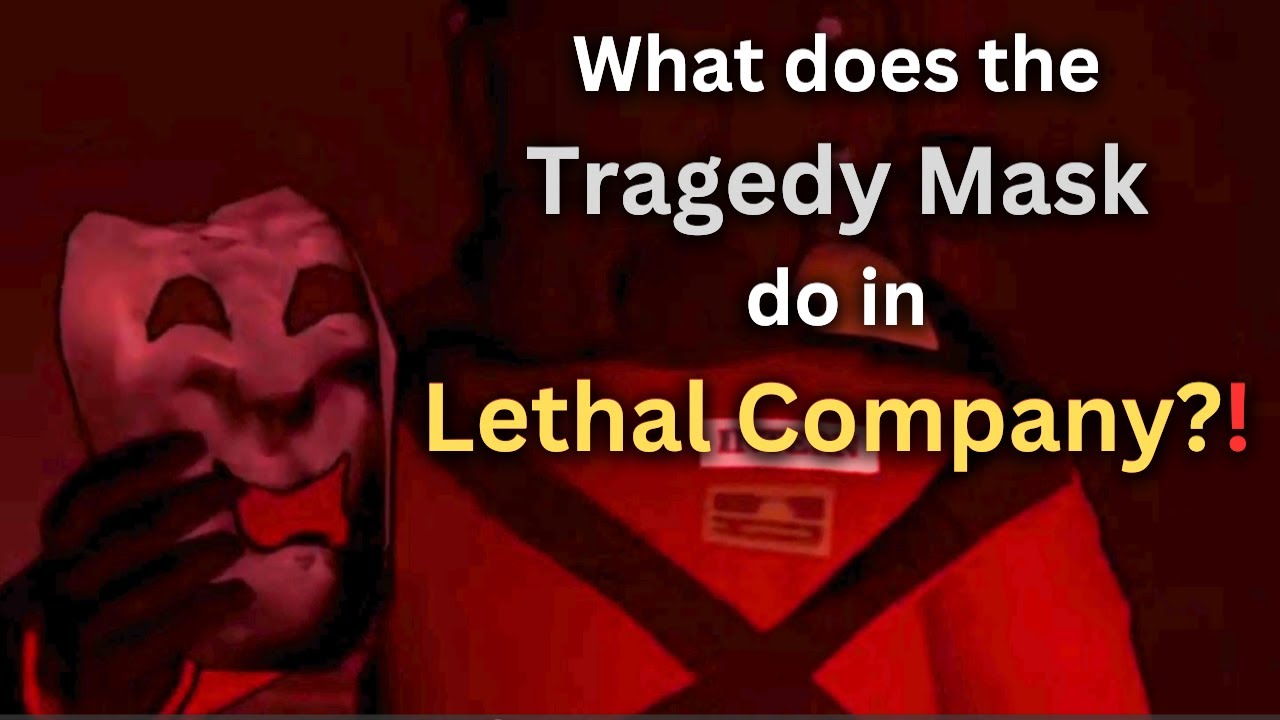 What Does The New Lethal Company Mask Do? (Dramatic Masks) - YouTube