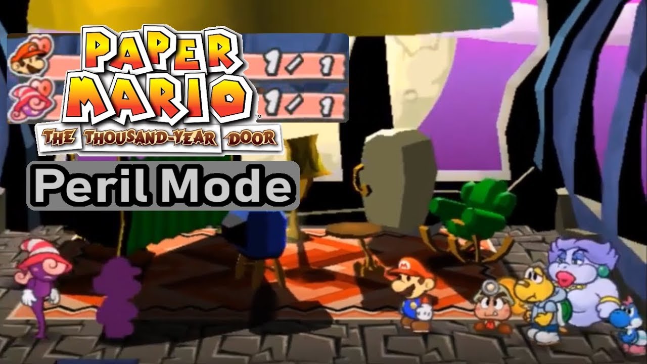 Paper Mario: TTYD - Doopliss - Peril Mode - YouTube