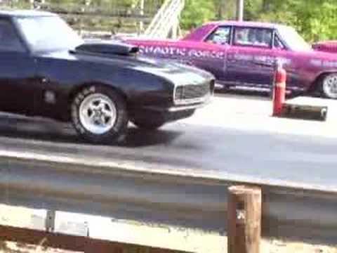 67 camaro drag race car 700+ horsepower - YouTube