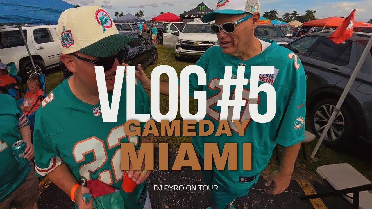 DJ PyRo - VLOG #5: die Ruhe, das Comeback und das Drama. #miamidolphins ...