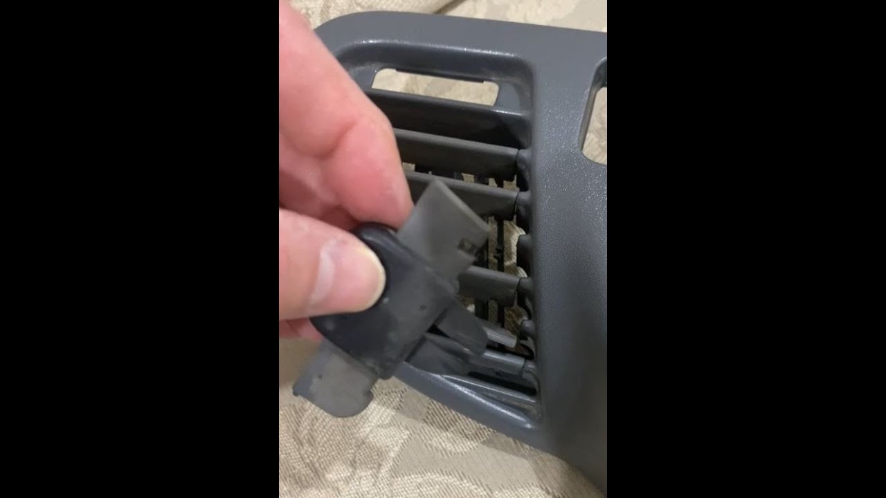 Sprinter T1N Dash Vent Repair without removing the vent housing. - YouTube
