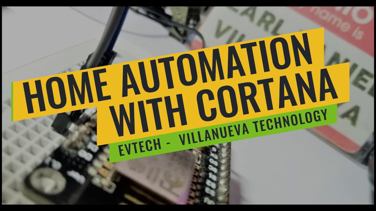 Home Automation With Cortana Using ESP8266! - YouTube